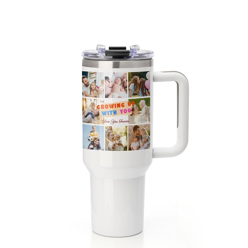 40OZ Trval Mug Sublimation Tumbler with Plastic Handle – LOPO