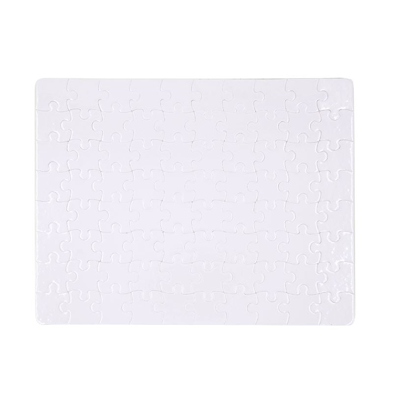 80 Pieces Sublimation Jigsaw Puzzle Blanks-Pure White/Sparkle/Magnetic ...