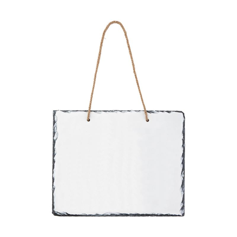Big Rectangle Blank Sublimation Photo Slate Rock with String 25x30cm-G ...