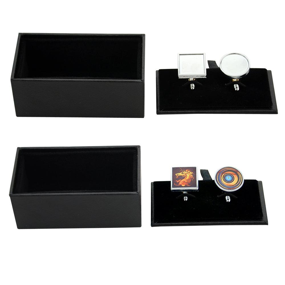 Sublimation Cufflink Blanks Set-Square/Round Design – LOPO
