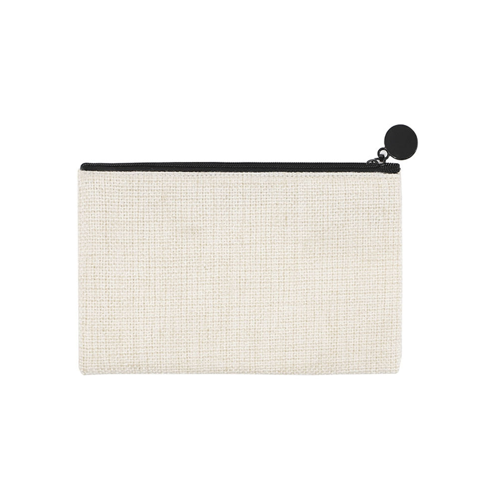 Sublimation Makeup Bag Blanks Linen Handbag Square Edge/Round Edge-10x ...